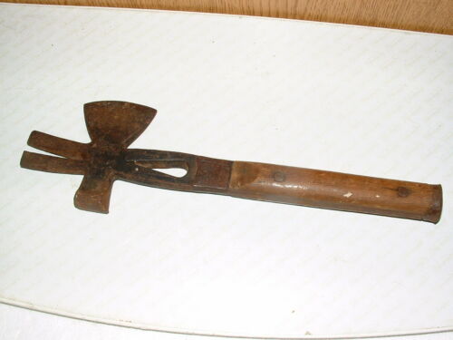 Vintage BHM Bridgeport Tomahawk Hatchet Hammer Axe Nail Puller Tool ...