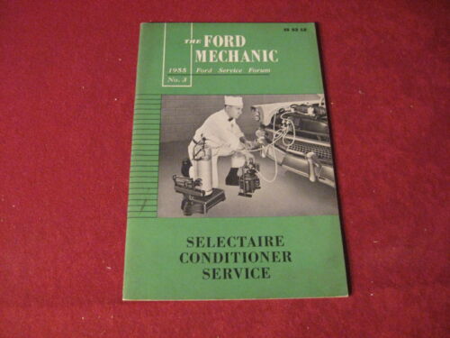 1955 Ford Selectaire sales Brochure Booklet Catalog Book Original Old ...