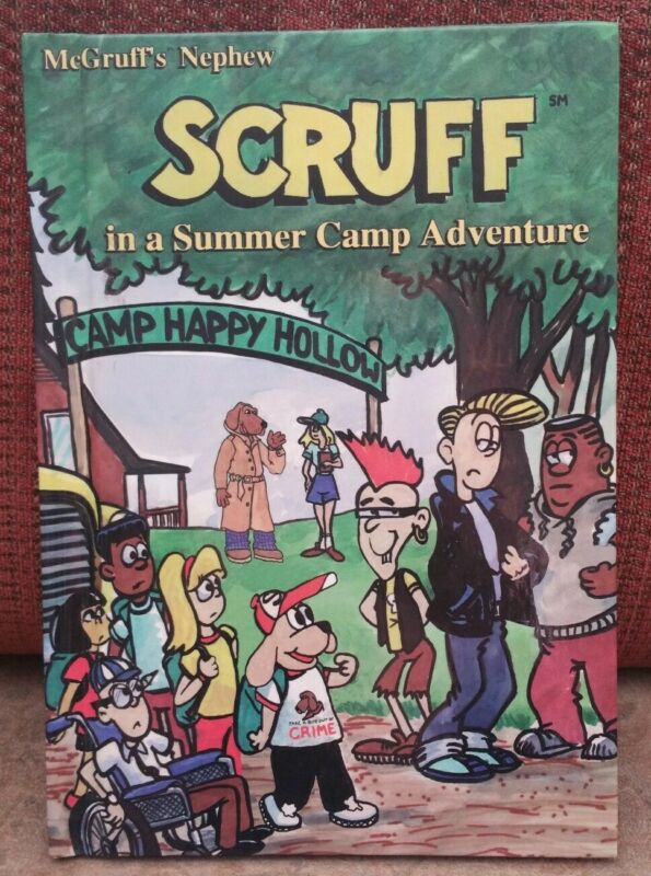 RARE Scruff McGruff the Crime Dog Vintage 1995 Illustrated Story Book ...