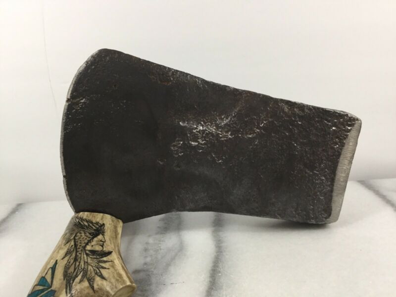 Vintage Single Bit Axe Head Beveled Cheeks 4 lbs -- Antique Price Guide ...