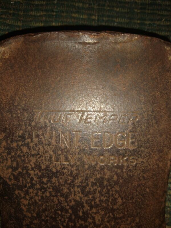 Vintage True Temper Flint Edge Kelly Works Single Bit Axe Head 3lb 12oz ...