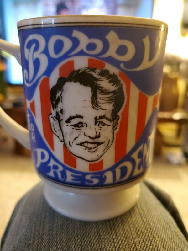 Bobby for President Mug Democrat Caricature Robert Kennedy Political ...