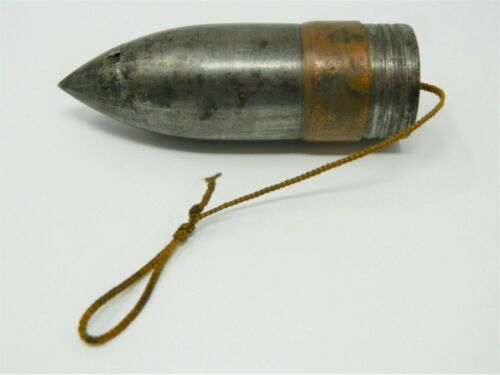 VINTAGE BULLET SHAPED PLUMB BOB 4.25 Inches Long 1 Pound 6.7 Ounces ...