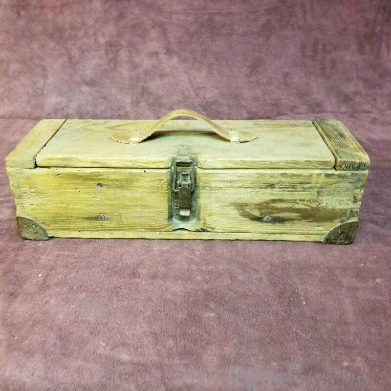 Vintage WW1 Instrument tool box -- Antique Price Guide Details Page
