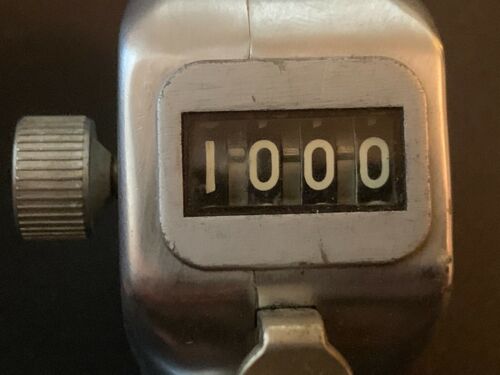 Vintage / Antique VEEDER Hand Held Counter, Crowd Control, People -Car ...