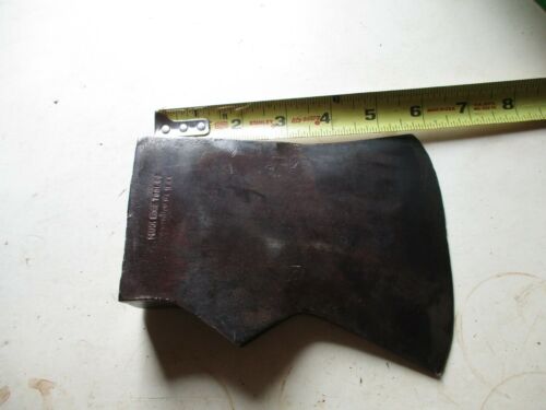 VINTAGE MANN AXE HEAD-3 Lbs 3 Oz- 6" LONG, 5" BIT, MANN EDGE TOOL ...