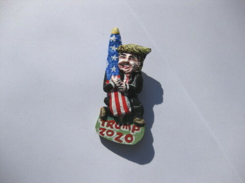 President Donald Trump Hugging American Flag 2020 Campaign Novelty Pin ...