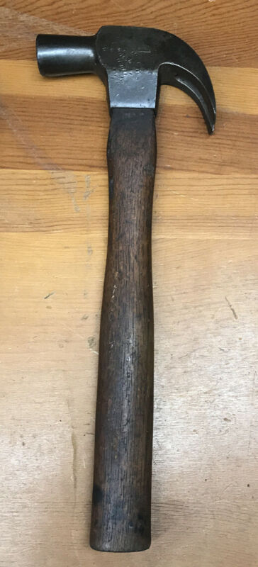 Vintage STANLEY STANDARD 20oz Bell Face Claw Hammer USA Antique ...