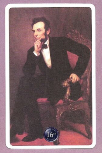 Presidential Portrait and Fact Card Abraham Lincoln Feb 12, 1809 - Apr ...