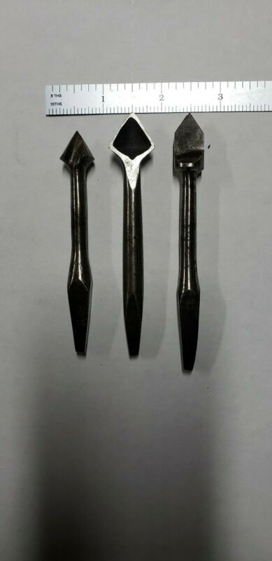 Vintage Bit Brace bit collection: auger, counterskink, screw, spade ...