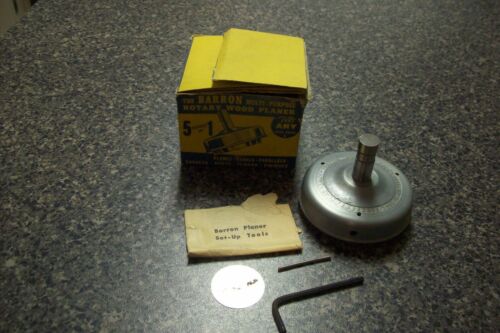BARRON MULTI-PURPOSE ROTARY WOOD PLANER (5 tools in one) Vintage Wood ...