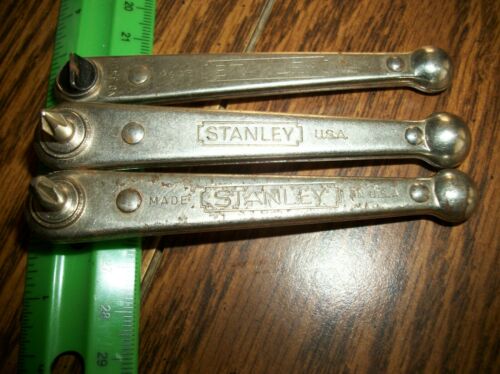 3 Vintage Stanley Yankee Ratcheting Screwdrivers -- Antique Price Guide ...