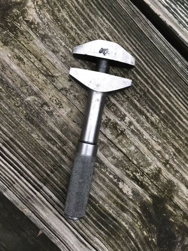 RARE GERMAN Style Double Twist Handle Machinists Adjustable Wrench ...