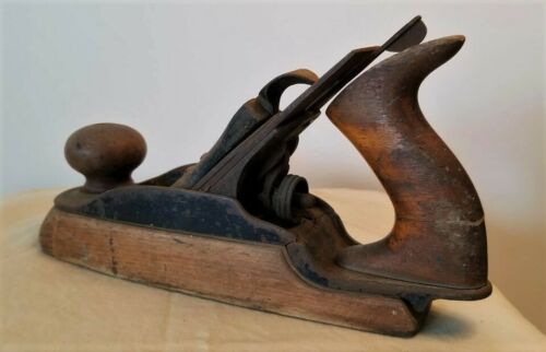 Antique Stanley Rule & Level Co Transitional Wood Plane -- Antique ...