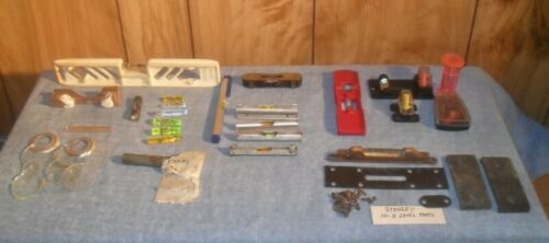 Vintage Economy Levels STANLEY Line Levels Salvage Parts Stud Finder ...
