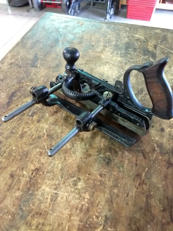 Vintage Stanley No 45 Combination Plane Cabinetry Woodworking Craftsman ...