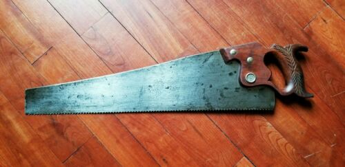Vtg Hibbard Spencer Bartlett OVB No. 82 Hand Saw 20" 10tpi -- Antique ...