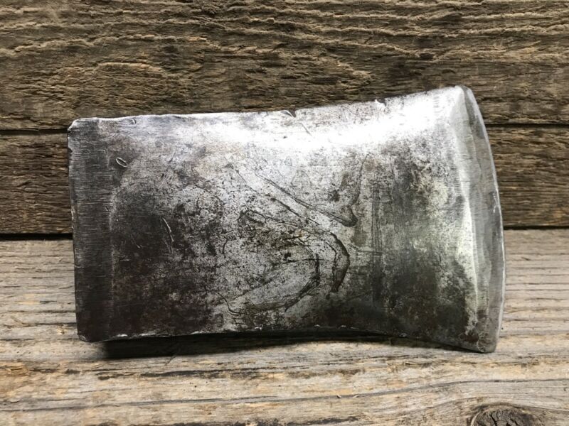 Vintage Old Steel Large 4 1/4 Pound Single Bit Axe Head Solid ...