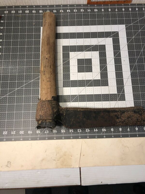 Antique Shingle Froe Coopers Barrel Stave Splitter Hand Forged Blade ...