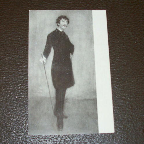 Portrait of Whistler by Wm Chase B/W Art Post Card Panama Pacific Expo ...