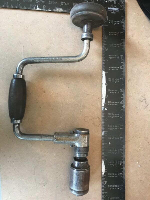 Vintage Bit Brace Hand Drill -- Antique Price Guide Details Page