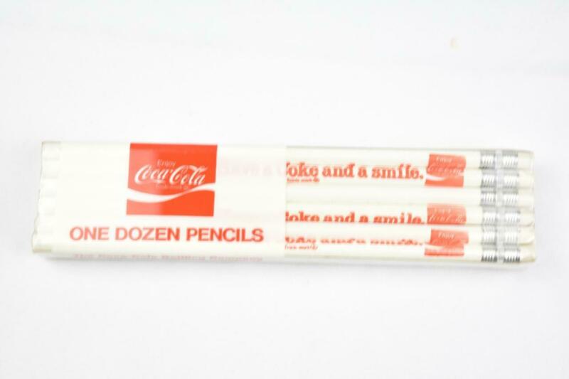 Vintage One Dozen Coca-Cola Have a Coke & a Smile Pencils -- Antique ... Vintage One Dozen Coca-Cola Have a Coke & a Smile Pencils -- Antique ...