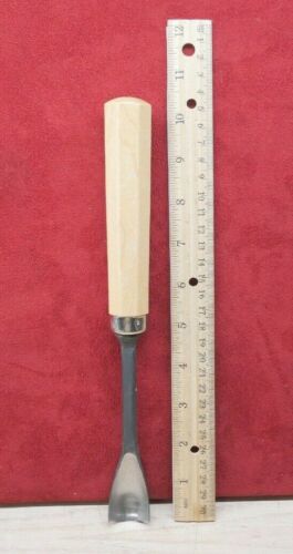 Sculpture House 1" No. 8 sweep short bent wood carving gouge -- Antique ...