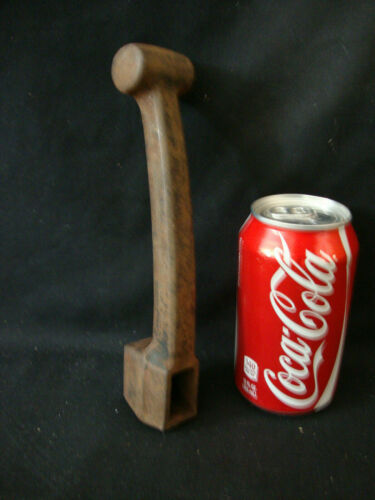 Vintage Auto Body Fender Bumping Hammer - Long Curved Head - No Handle ...