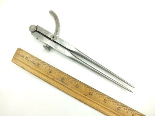 VINTAGE PEXTO MACHINIST TOOL DIVIDERS COMPASS LAY OUT TOOL - USA ...