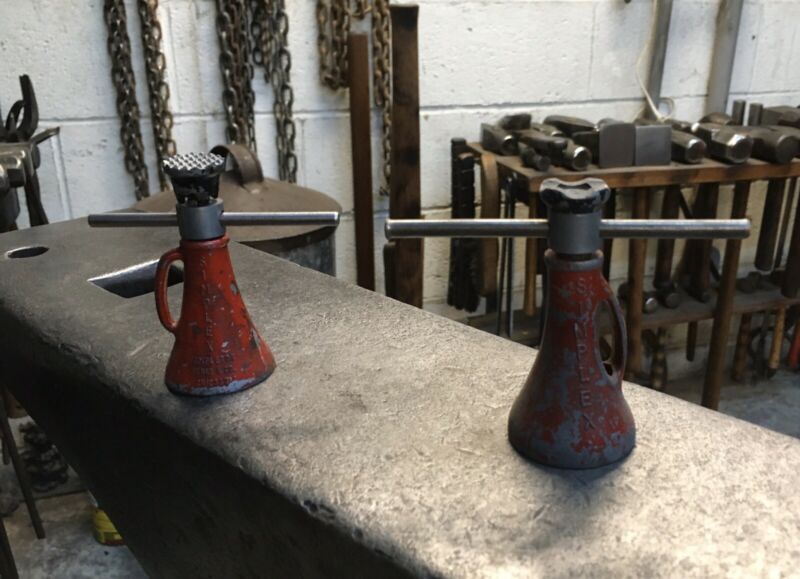 Vintage Simplex Screw Jack Small Pair Excellent Condition USA Quality ...