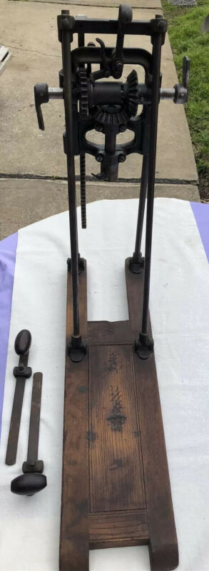 Vintage Millers Falls Barn Beam Boring Machine -- Antique Price Guide ...