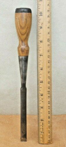 Old wood working tools Vintage Pexto 1/2" Bevel Edge Socket Chisel ...