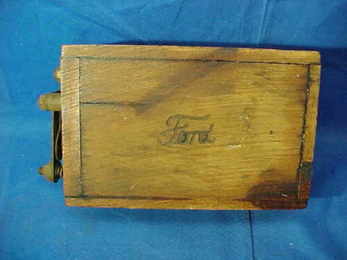 Early 20thc FORD MODEL T Wood Case IGNITION COIL -- Antique Price Guide ...