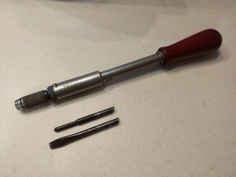 Vintage YANKEE North Bros. No. 130A Spring Assist Spiral Screwdriver ...