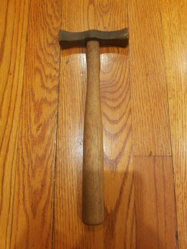 Vintage Blacksmiths Rounding Hammer 1" X 3/4" Metalworking Tool ...
