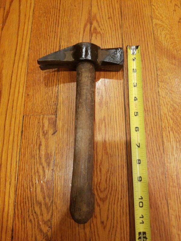 Vintage Square Faced Claw Hammer Mason Carpenters Tool -- Antique Price Guide Details Page