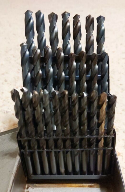 Vintage Metal Index Organizer Case for Drill Bits A to Z with Machinist ...