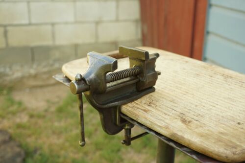 VINTAGE TABLE MOUNT ANVIL VISE 2''''JAWS,CAST IRON JEWELER HOBBY ...