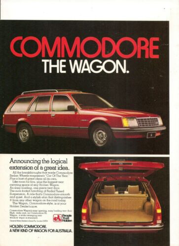 ORIGINAL VINTAGE 1978 VB HOLDEN COMMODORE STATION WAGON AUSTRALIAN ...