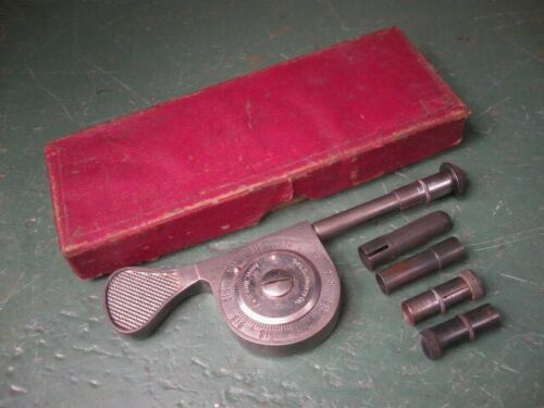 OLD USED VINTAGE MACHINING TOOLS MACHINIST STARRETT SPEED INDICATOR ...