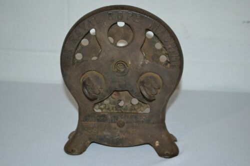 Vintage The Royal Rope Maker Machine -- Antique Price Guide Details Page
