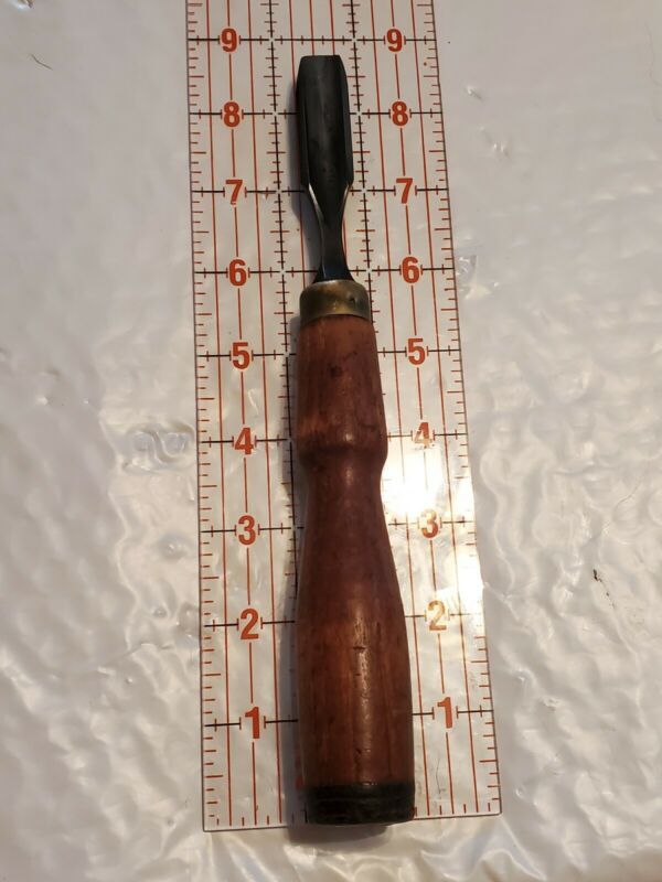 Vintage James Swan Gouge Socket Chisel 1/2" Stubby Sharpened Cleaned -- Antique Price Guide ...