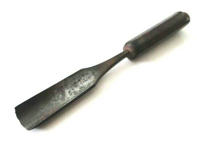 Vintage Very Rare & Very Old 18mm GREEN CAST STEEL Logo #6 Woodcarving ...