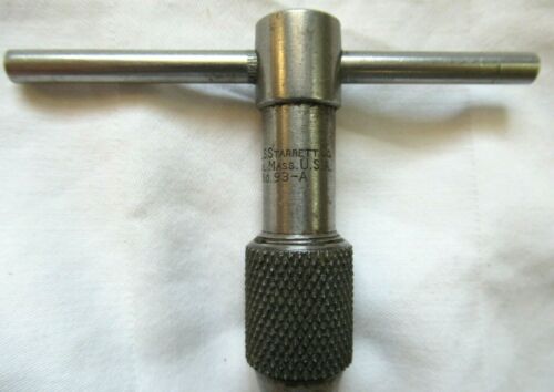 Vintage STARRETT T-Handle Tap Wrench 93-A -- Antique Price Guide ...