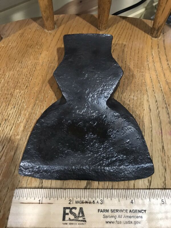Vintage Broad Head Hatchet-Single Beveled Edge Hewing Tool-Camp Axe ...