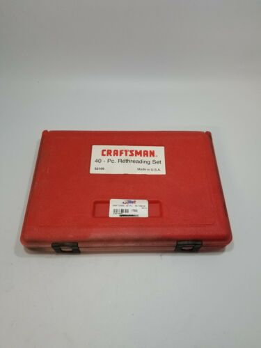 craftsman 40-pc rethreading set 52105 PRE-OWNED! -- Antique Price Guide ...