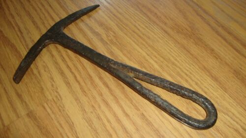Antique Vtg Primitive Hand Forged Horse Hoof Pick Blacksmithing Folk ...