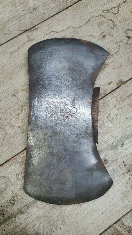 Beautiful Vtg Kelly Axe & Tool Works True Temper Double Bit Axe Head ...