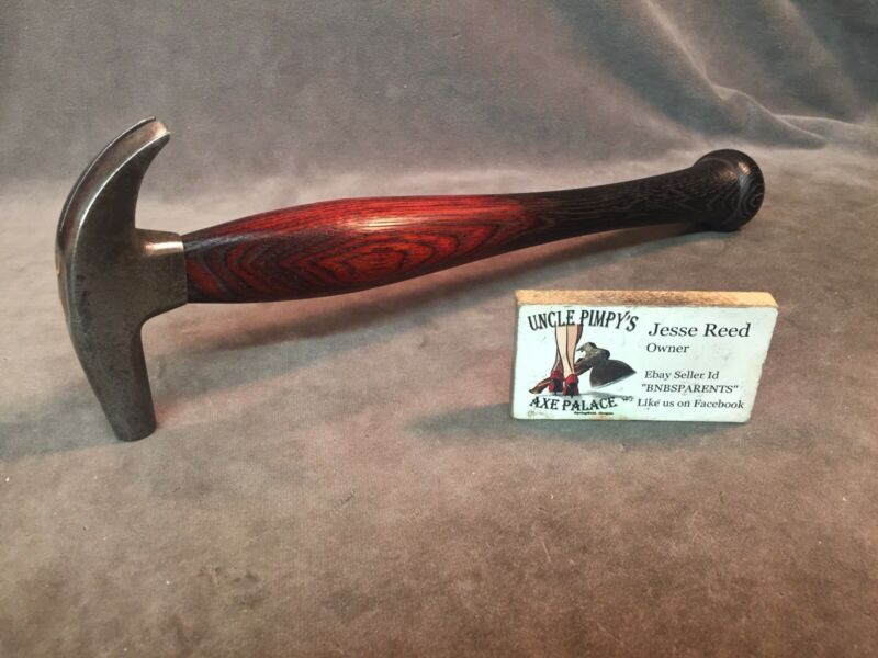 Vintage blacksmith farrier driving hammer POLISHED custom JESSE REED ...