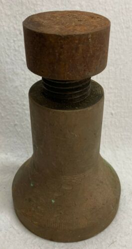 Vintage Heavy-Duty Machinist Screw Jack Stand with Bronze Base ...